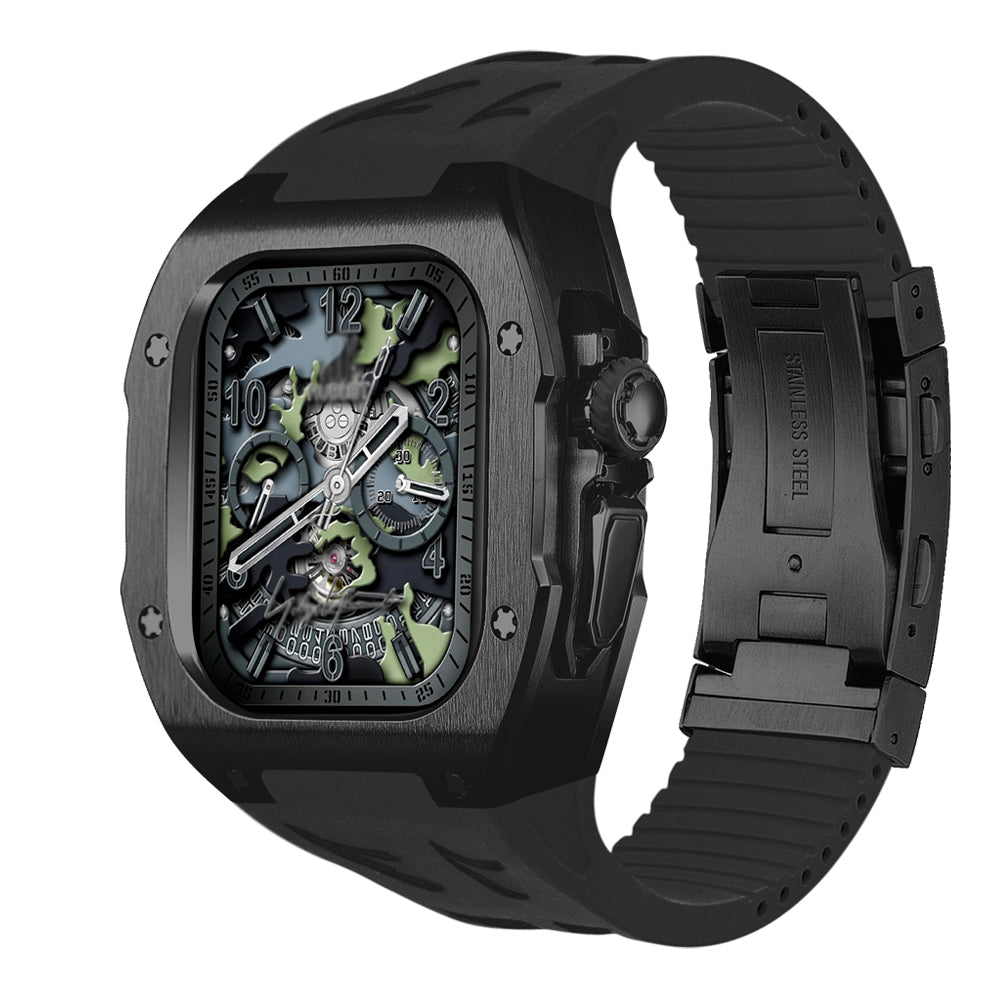 「Ultra」Apple Watch Case Full Titanium Pro Series U2 (Full Black) – TEN ...